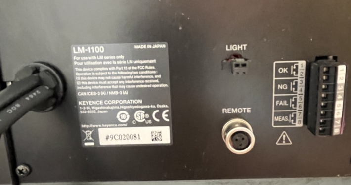 KEYENCE – LM-1100 | SKM Industriemaschinen